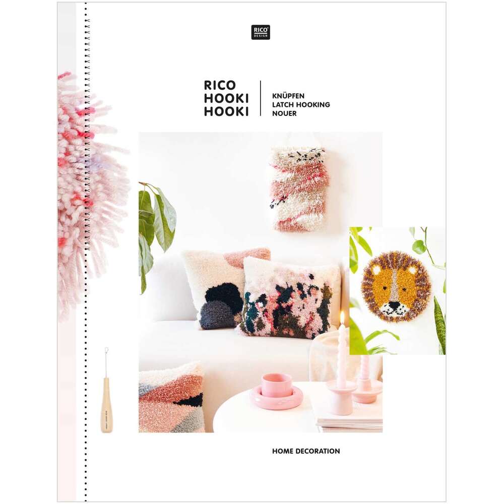 Rico design - Livre Rico Hooki Hooki - Le Comptoir des fees